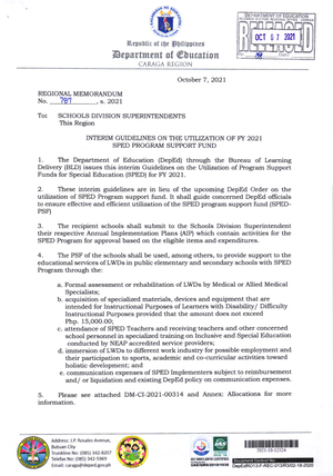 Application Plan - Background and Rationale of WAP Plan: Capability ...