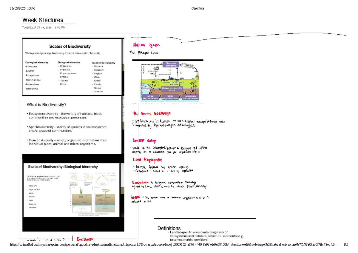 We6 - Lecture Notes on Biomes and Ecosystems Analysis - Studocu