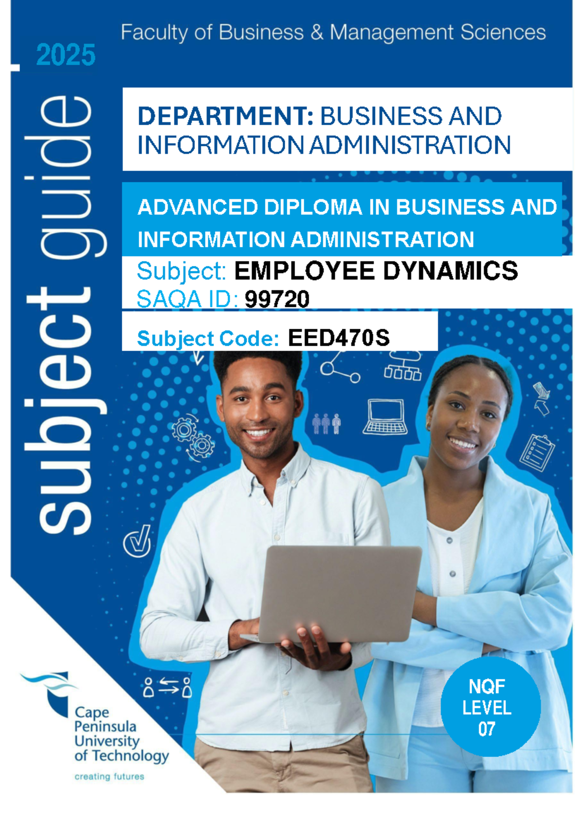Employee Dynamics Course Guide Overview - EED470S Syllabus 2025 - Studocu