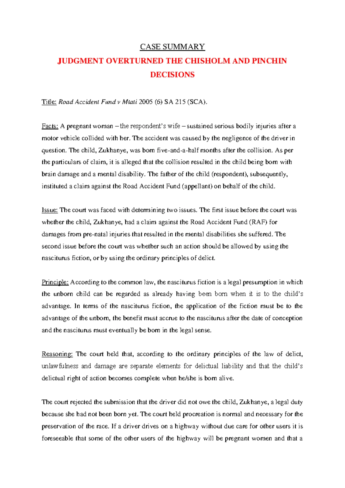 Common Law Domicile Principles: Legal Residence Explained - Studocu