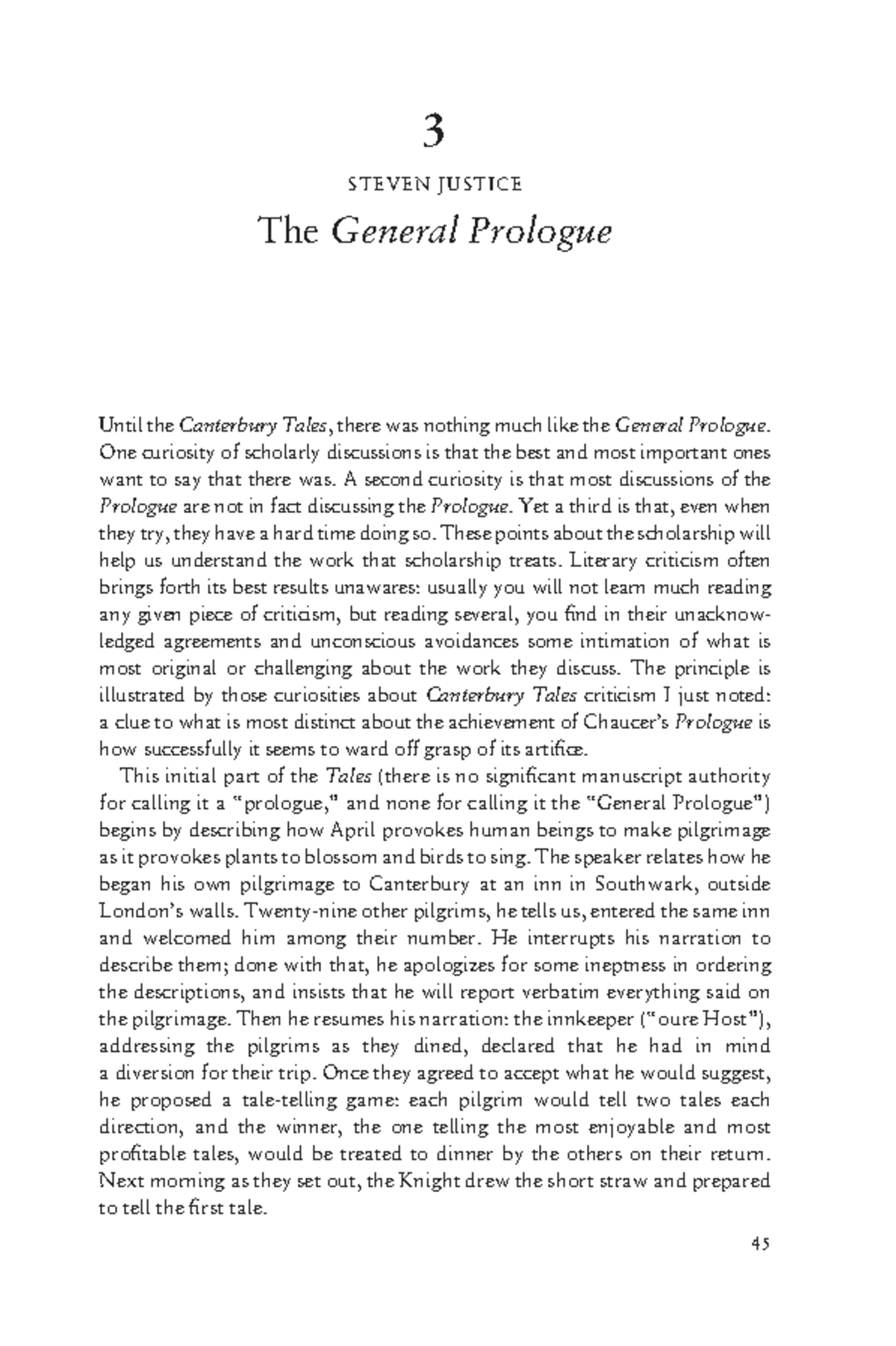 ENG 201: Analyzing the General Prologue of The Canterbury Tales - Studocu