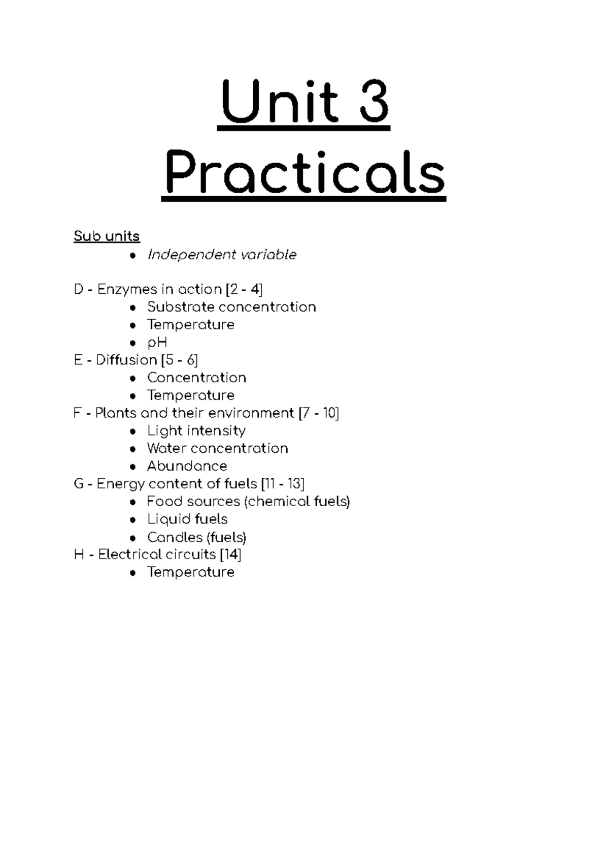 Applied Science Unit 3: Investigation Skills January 2024 Paper - Studocu