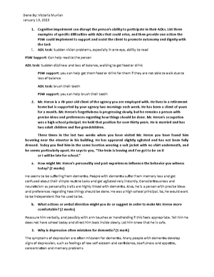 Module 1 - PSW Foundations Test A - - Studocu