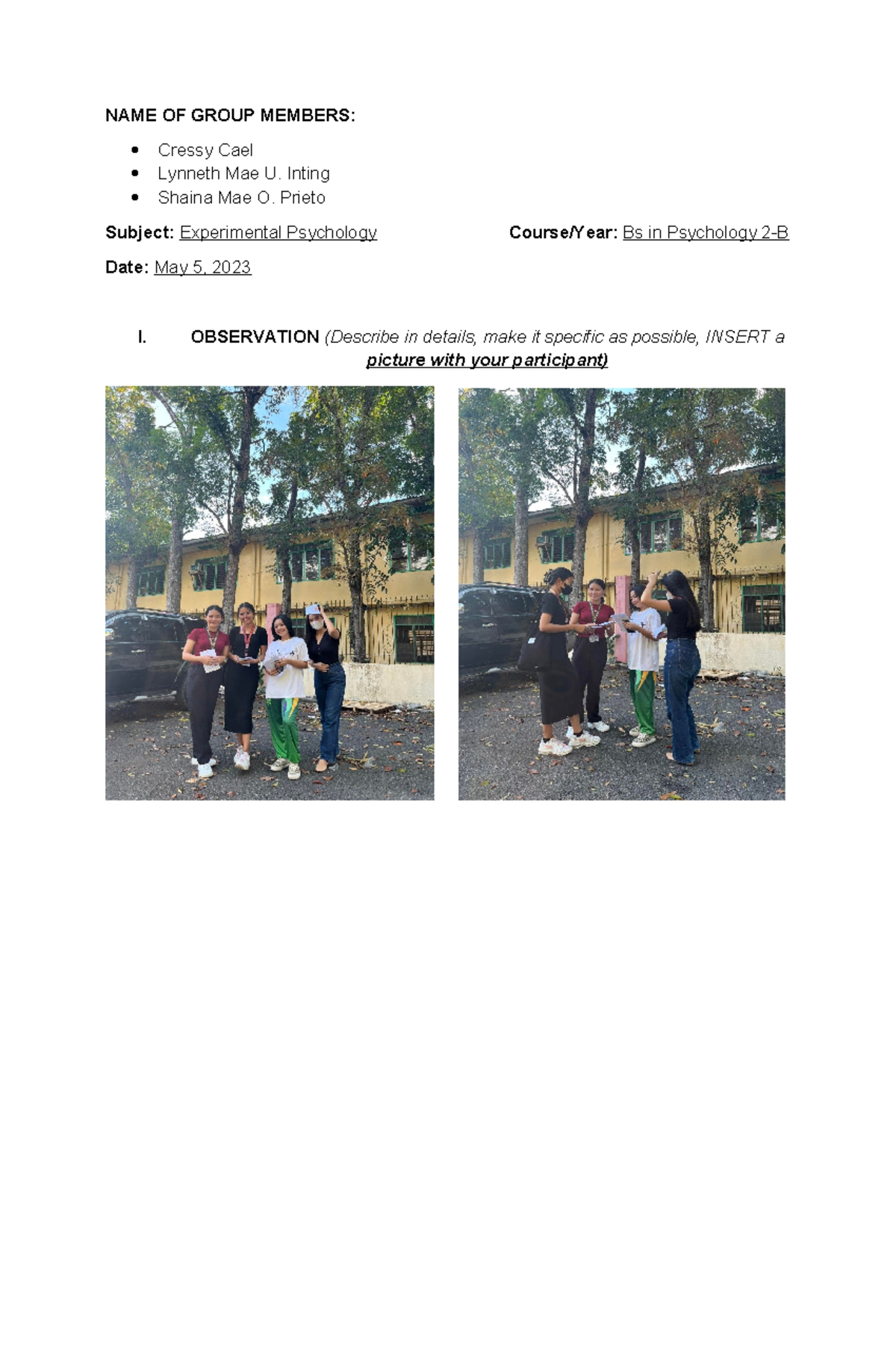 Asch Conformity Line Experiment - Group Study Report (Psych 101) - Studocu