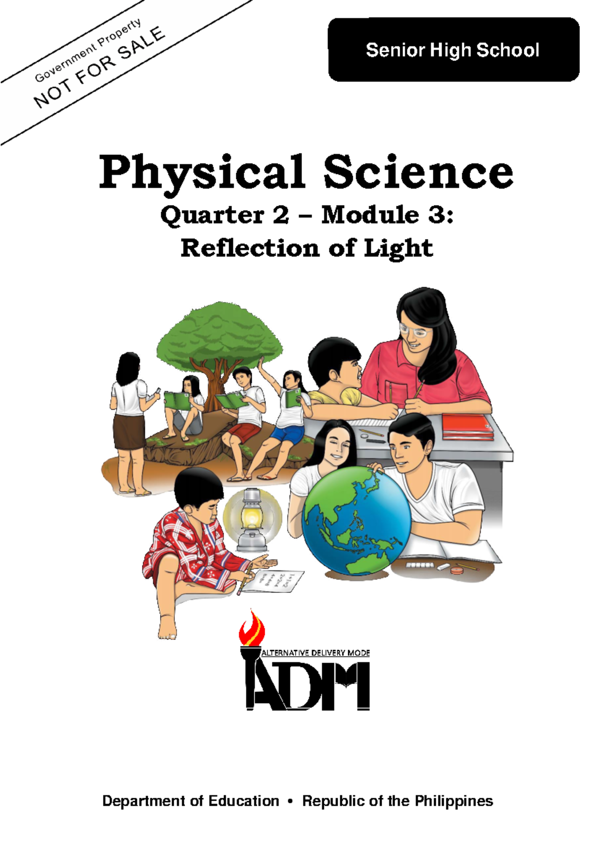 ADM SV Physical Science Q2 Module 3: Reflection of Light Insights - Studocu