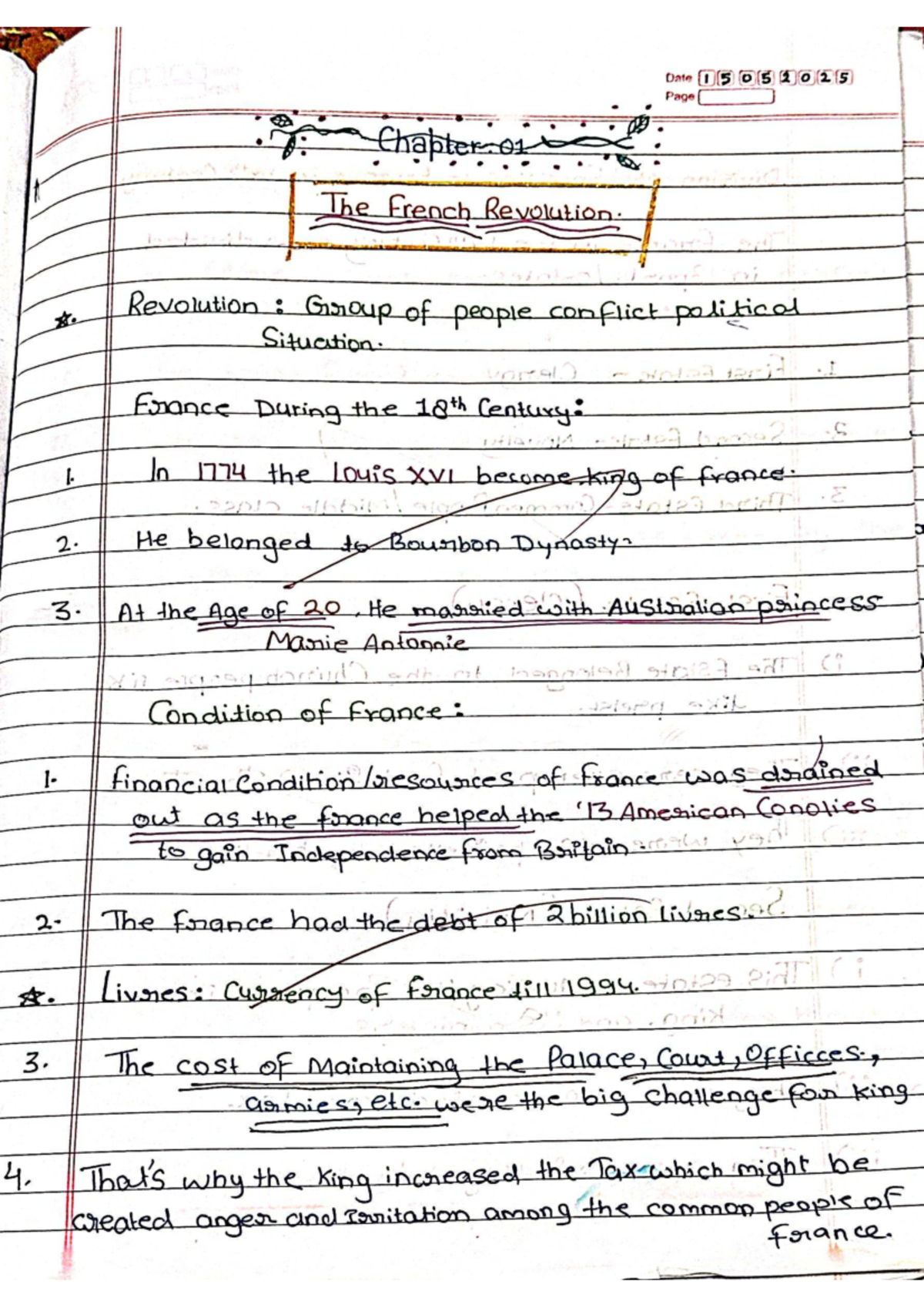 Chapter 01: The French Revolution - Key Events and Impacts - Studocu
