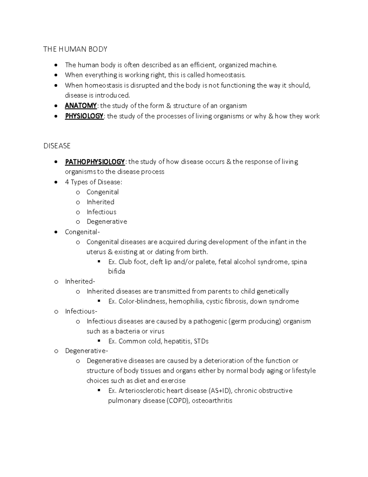 A&P 7.1 Final Exam Study Notes: Understanding the Human Body - Studocu