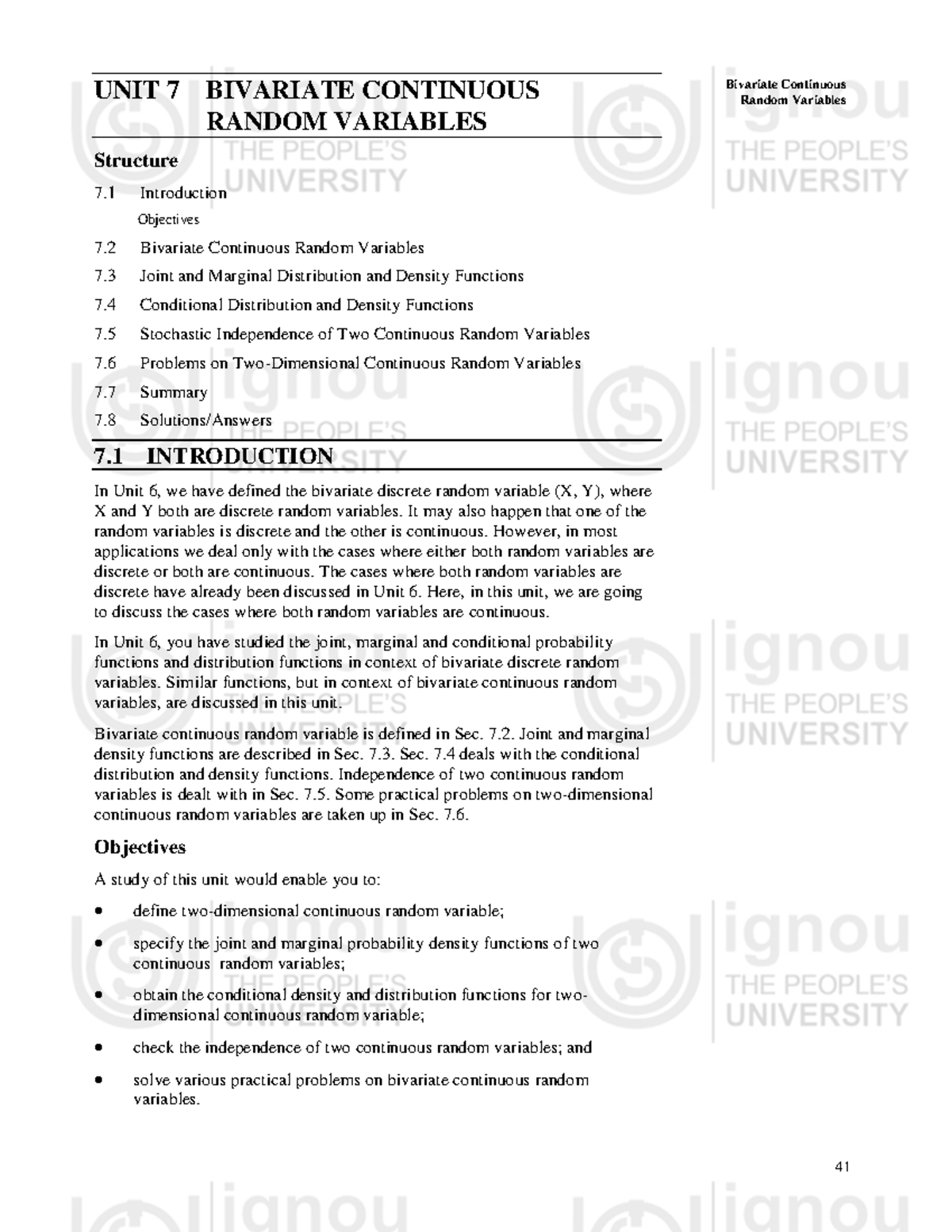 Continous Bivariate random variables - ####### Bivariate Continuous ...