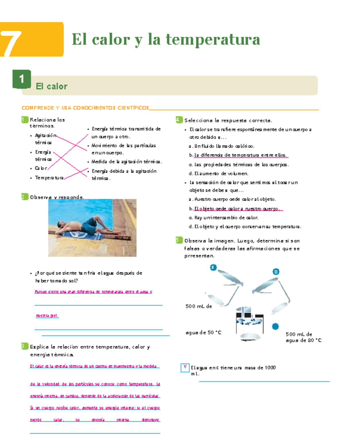 Diferencias Entre Calor Y Temperatura Cuadro Comparativo Cuadros
