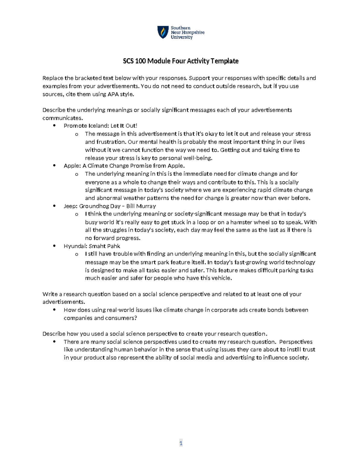 Module 4 - activity template - SCS 100 Module Four Activity Template ...