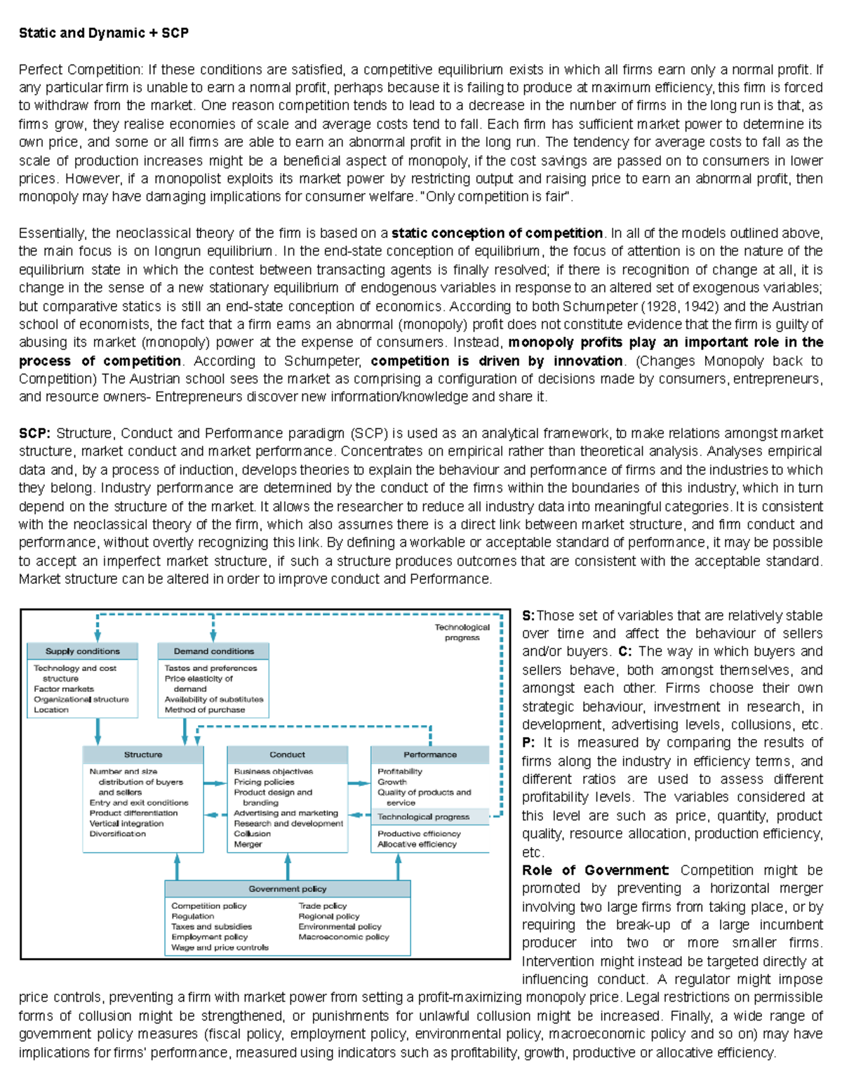 IND ECON - industrial finance notes - Static and Dynamic + SCP Perfect ...