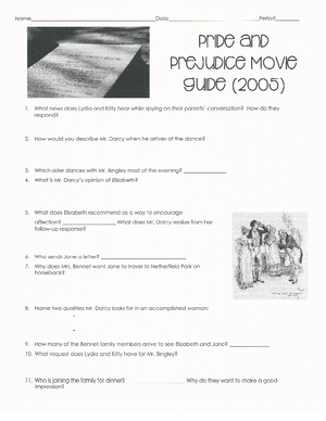 Pride and Prejudice (ENG101) - Comprehensive Quote Bank - Studocu
