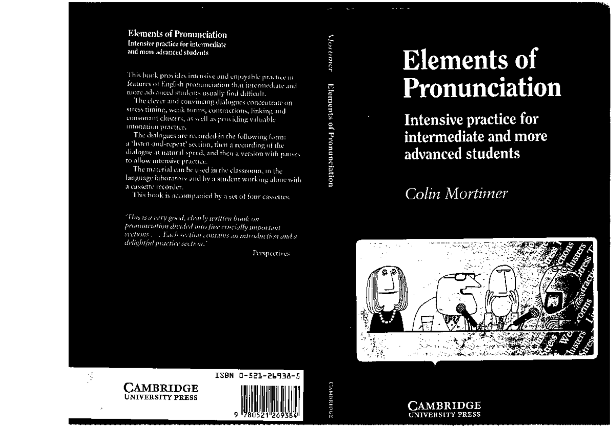 Elements of pronunciation: Intensive practice for intermediate students ...