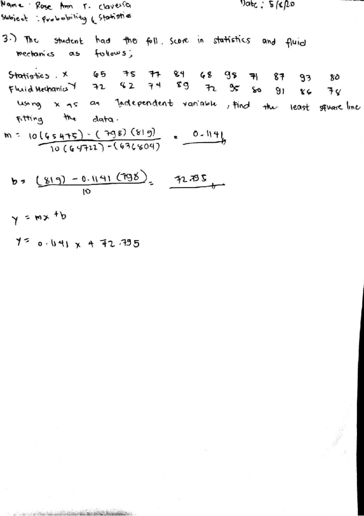 STAT AND PROB - Comprehensive Study Guide for Statistics and ...