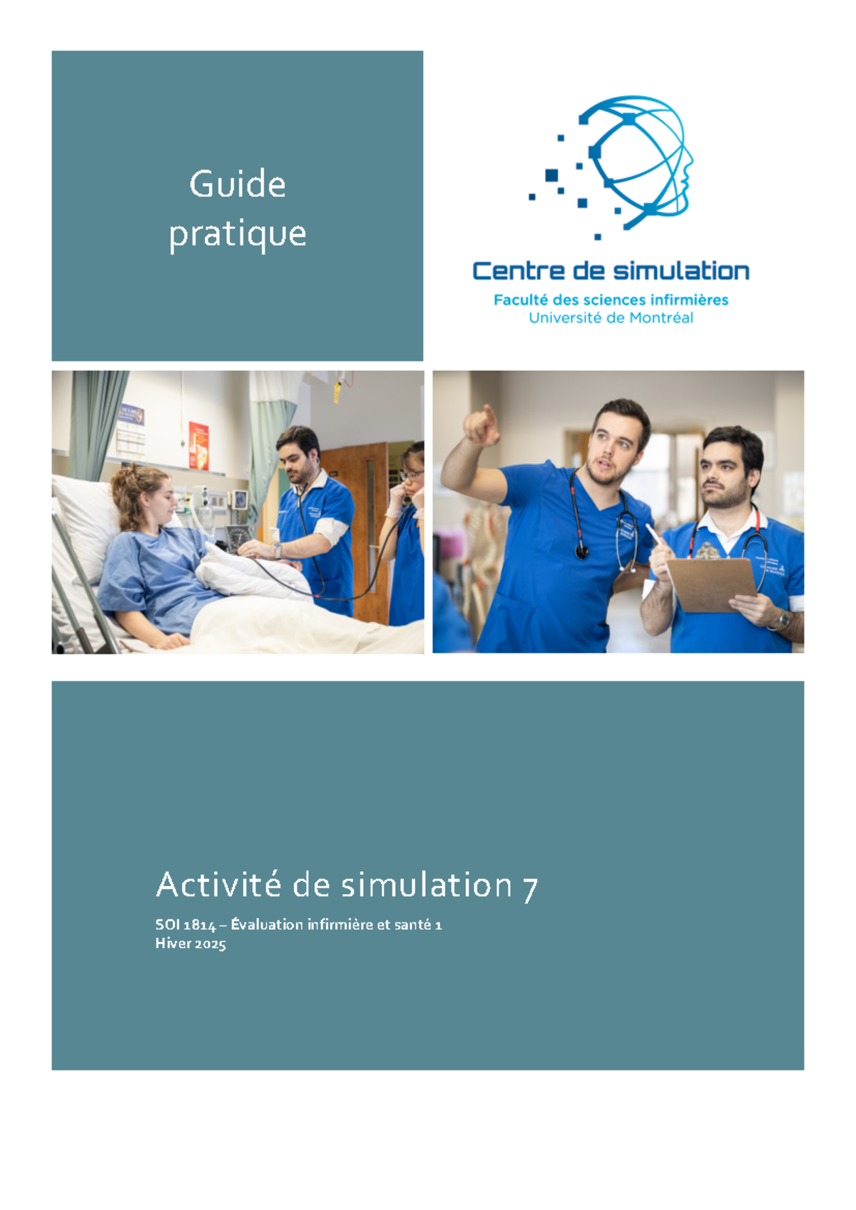 SOI 1814 – Guide Pratique pour l'Évaluation Infirmière - Hiver 2025 ...