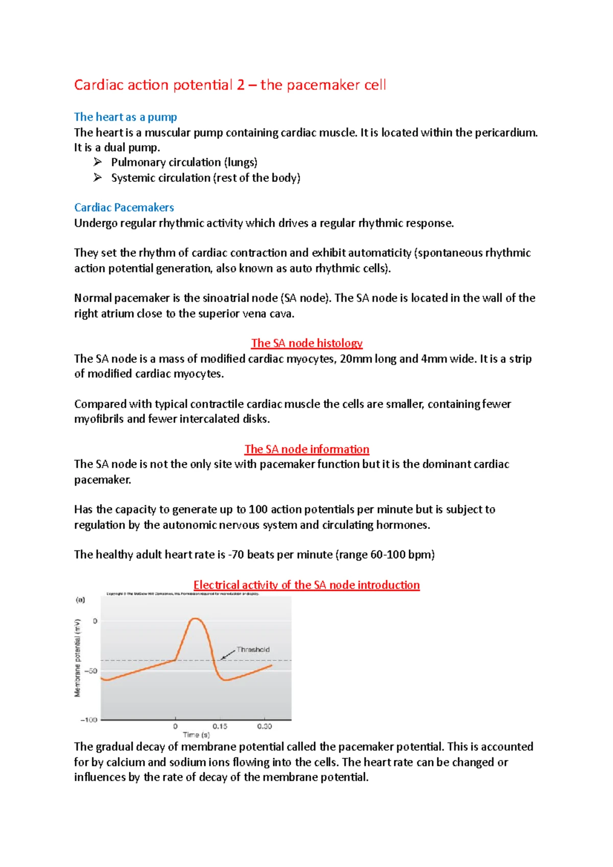 03 - Cardiac Action Potential - Cardiac Action Potential Graphics are ...