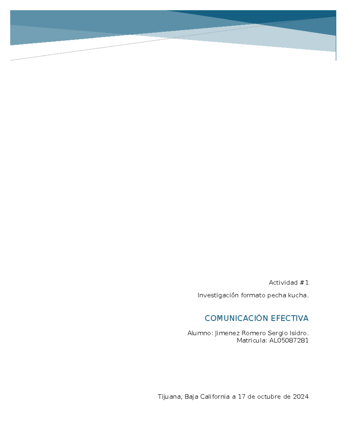 Act.1Comunicacion efectiva - Actividad Investigación formato pecha ...