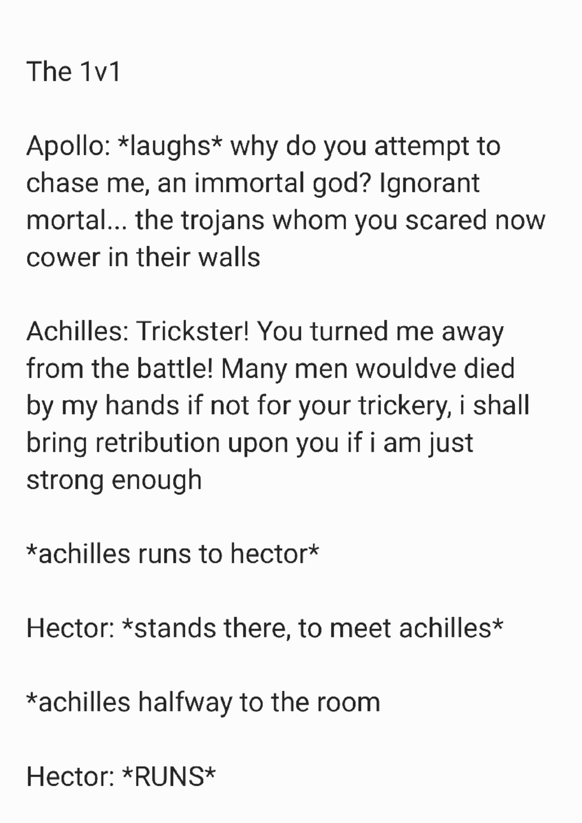 BOOK-22: 1v1 Battle Notes - Achilles vs Hector - Studocu