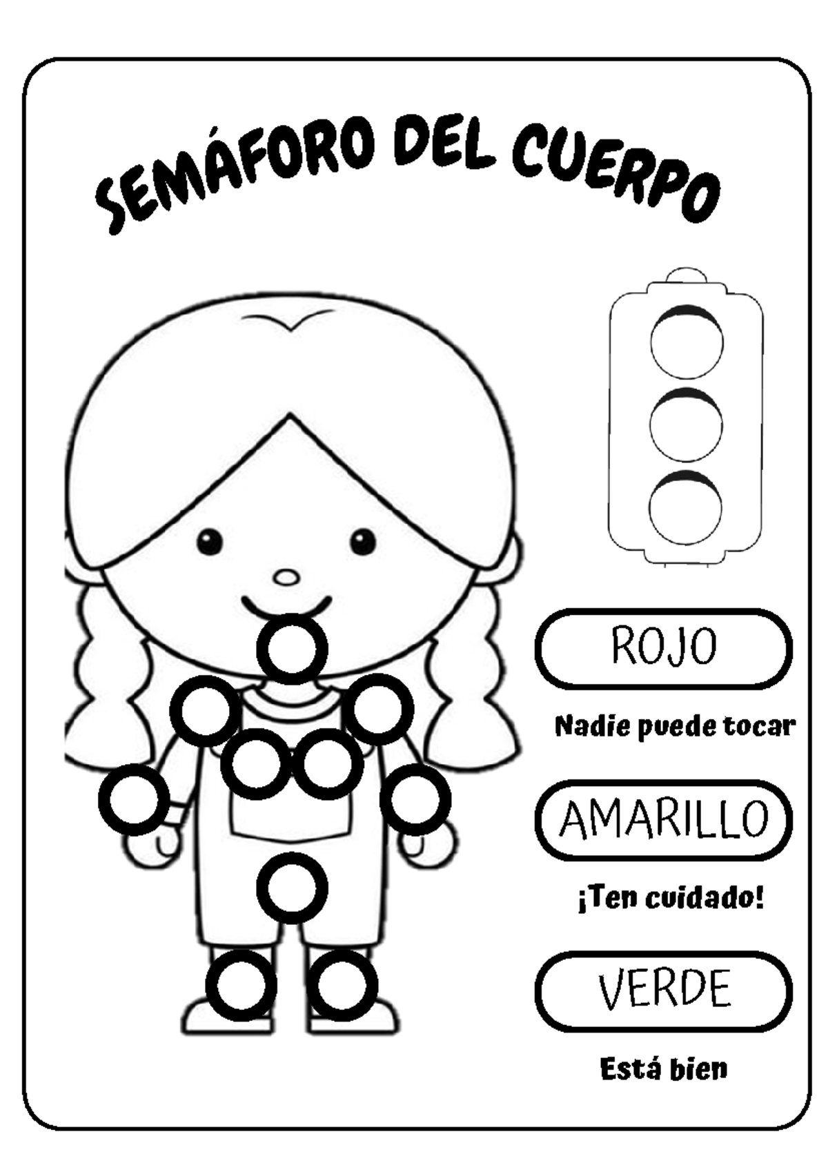 Semaforo DEL Cuerpo - psicologia educativa - S E M Á F O R O DEL C U E ...