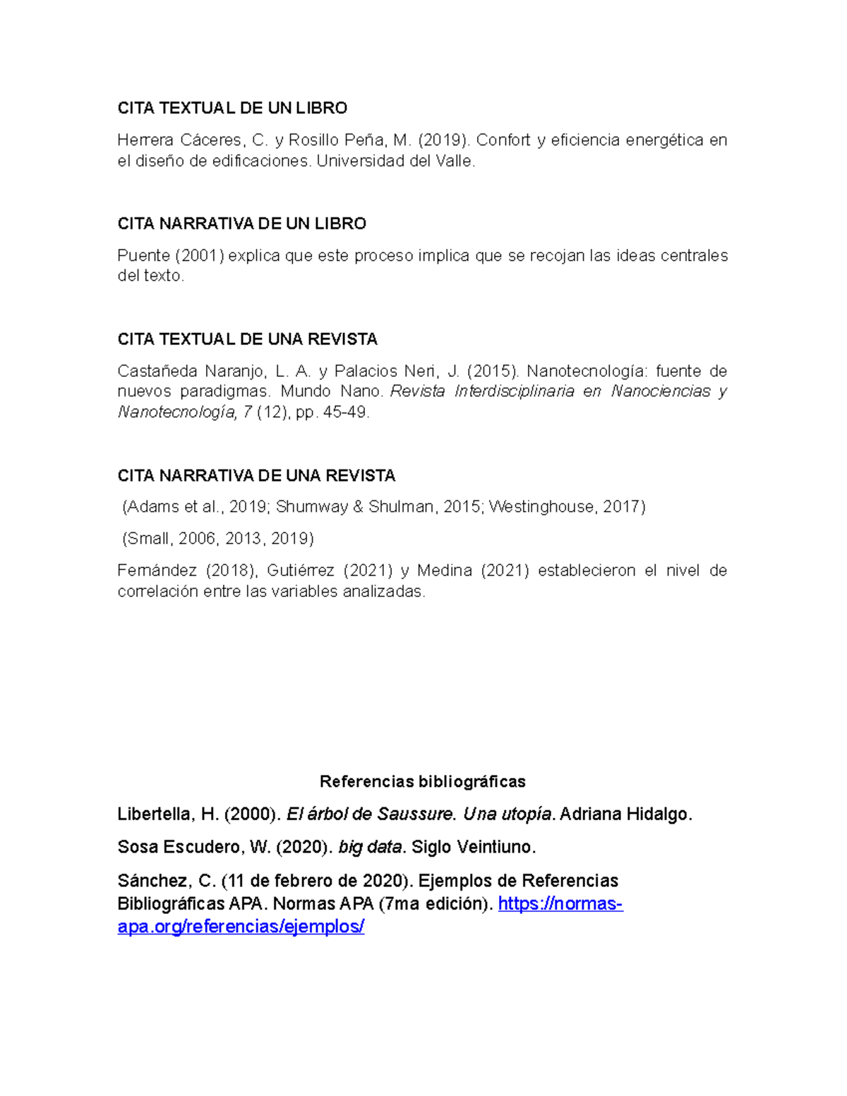 CITA Textual DE UN Libro - CITA TEXTUAL DE UN LIBRO Herrera Cáceres, C ...