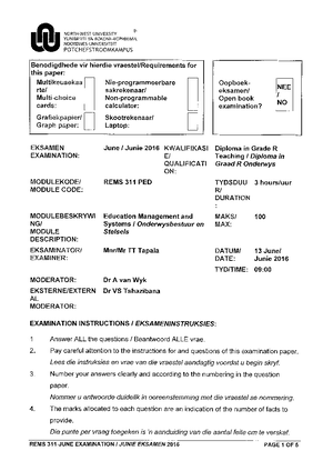 [Solved] lesson plan for grade r on shapes and patterns - Diploma in ...