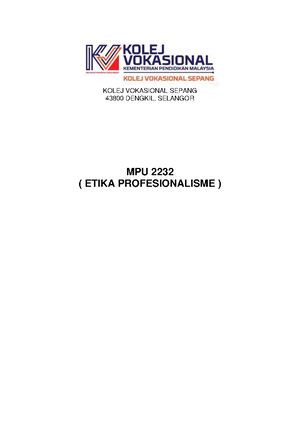 PTA BAB 1- BAB 3 - Contoh penulisan projek tahun akhir kolej vokasional - BAB 1 PENGENALAN 1 ...