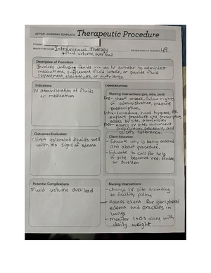 Tube feeding - ATI template - ACTIVE LEARNING TEMPLATES THERAPEUTIC ...