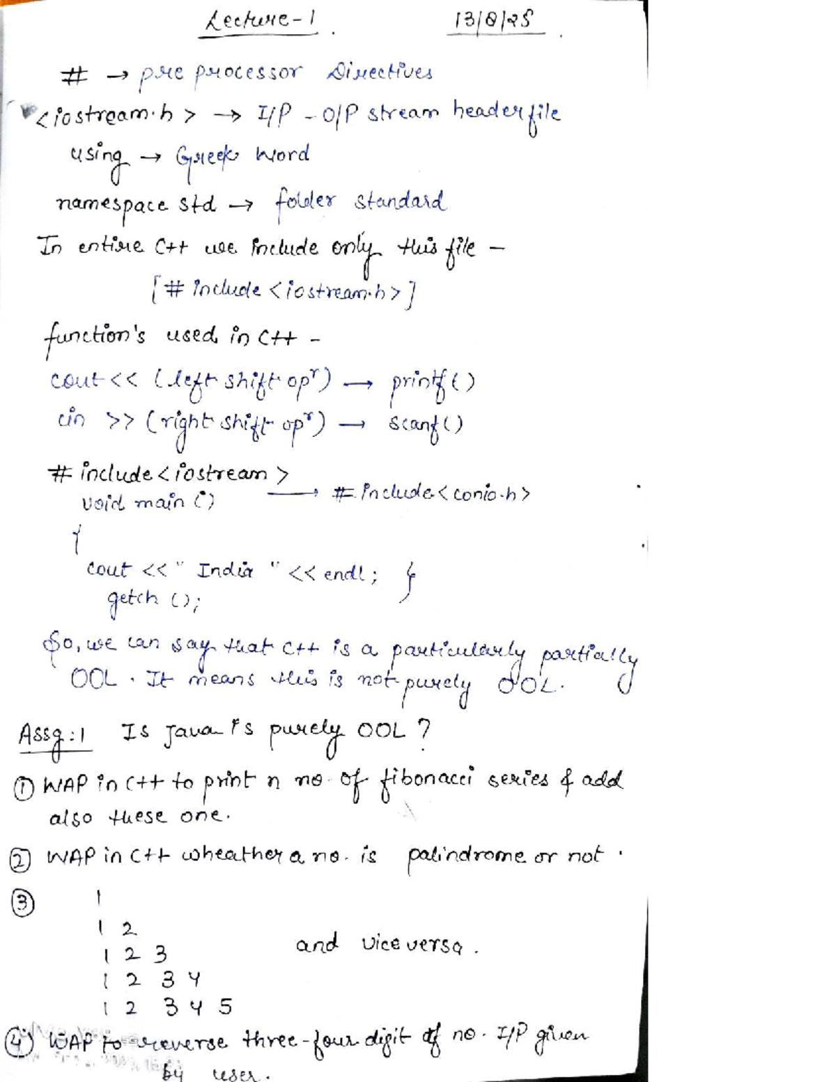 C++ Notes: Preprocessor Directives, Classes, and Method Overloading ...