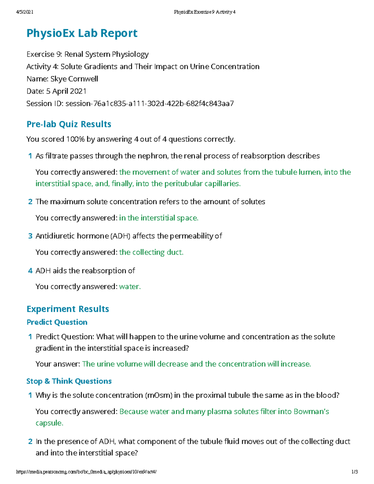Physio Ex Exercise 9 Activity 4 - pearsoncmg/bc/bc_0media_ap/physioex ...
