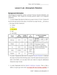 Lesson 4 Lab - Planetary Orbit Simulator Worksheet DOC - Name: Lesson 4 Lab Planetary Orbit ...