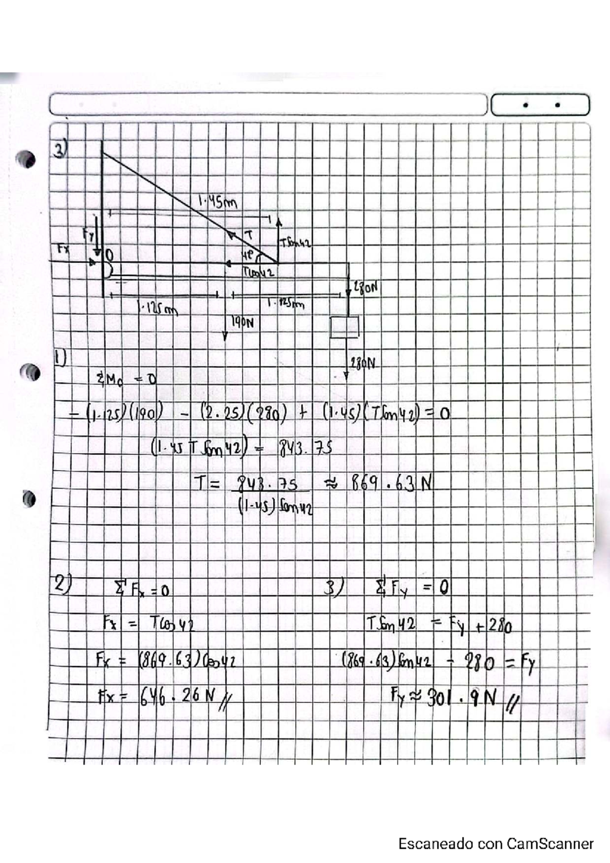 3) Session Notes on Force Analysis and Equilibrium - Studocu