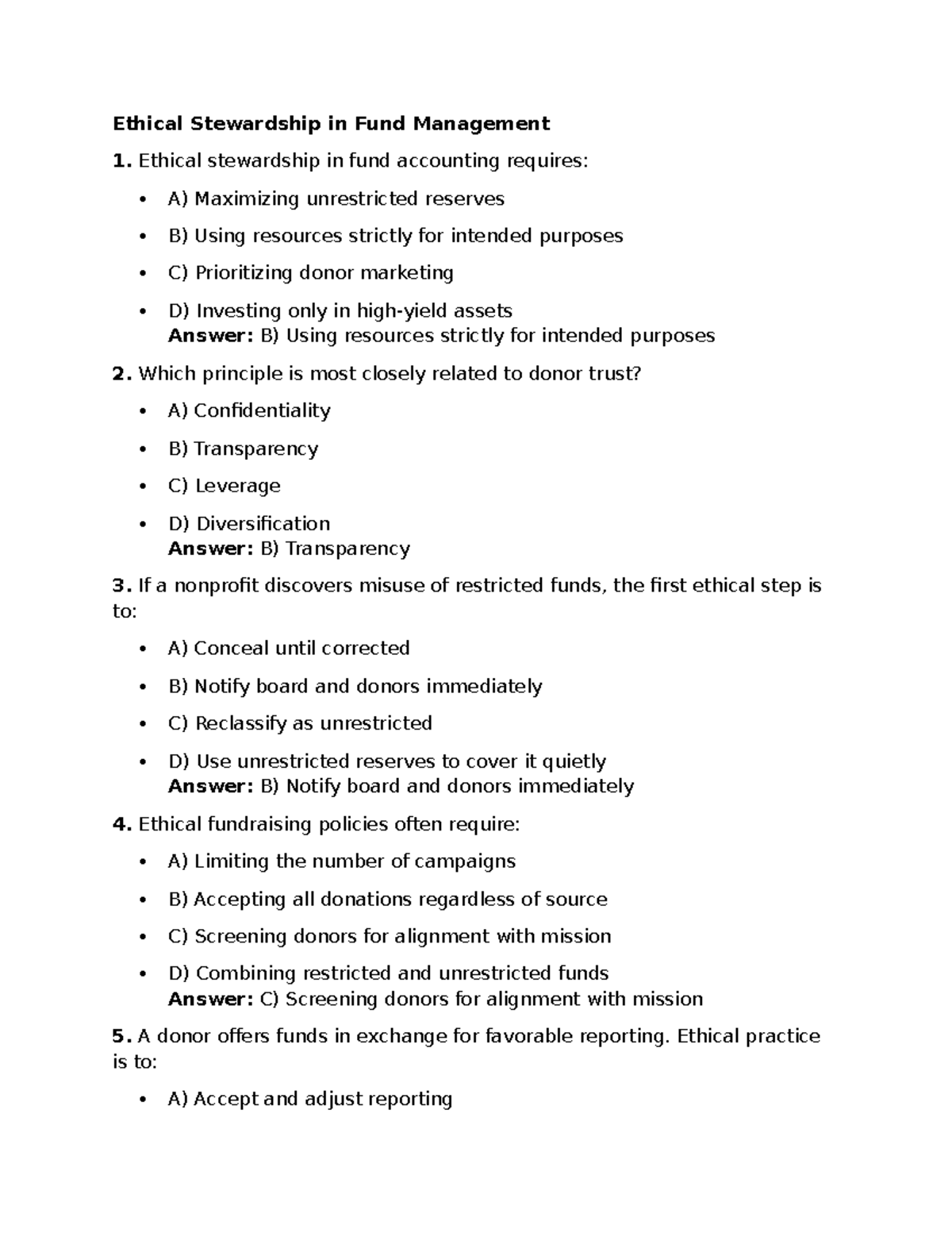 Ethical Stewardship in Fund Management: Key Principles and Practices ...