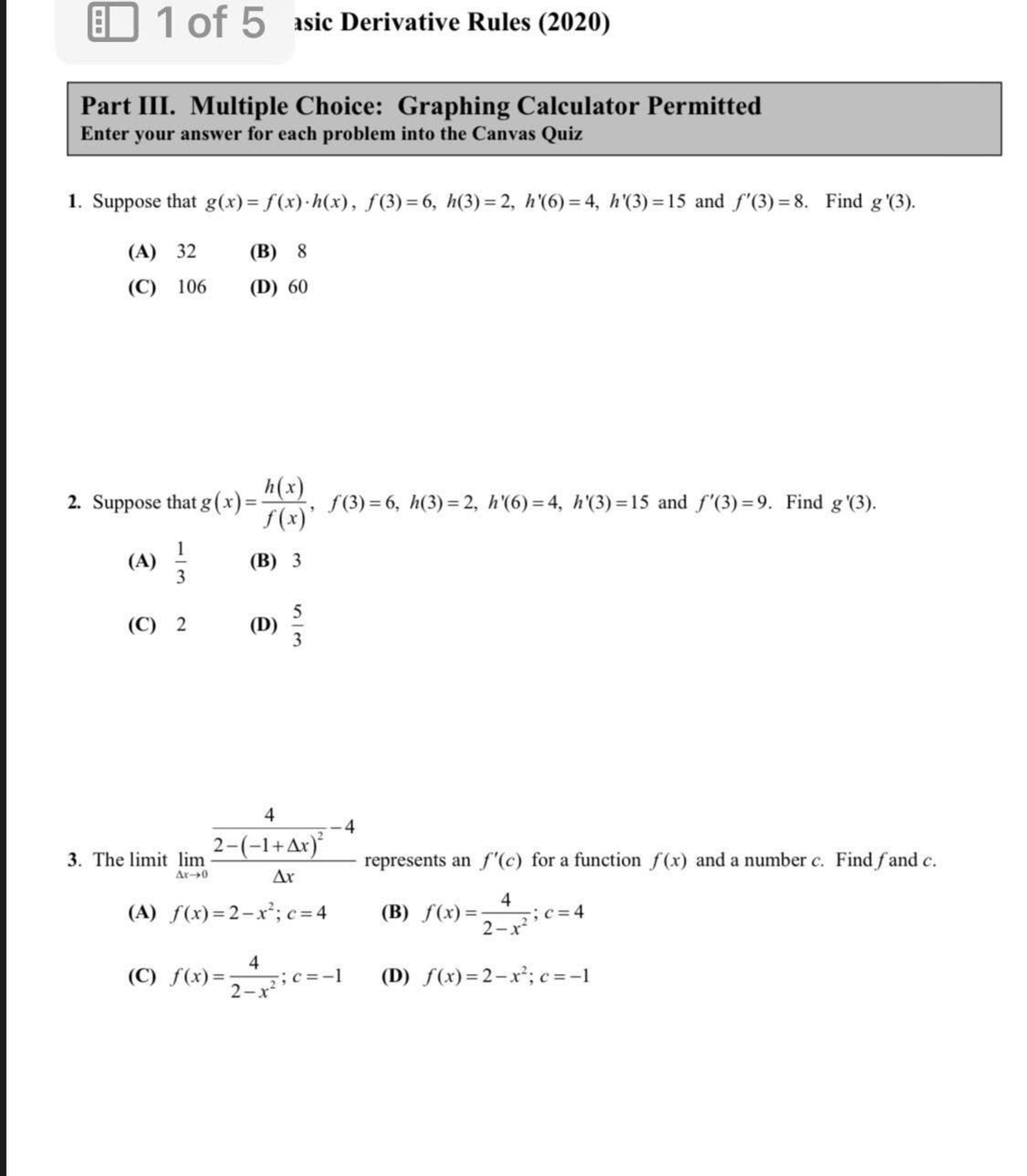 ASIC Derivative Rules (2020) - Multiple Choice Quiz 1 - Studocu