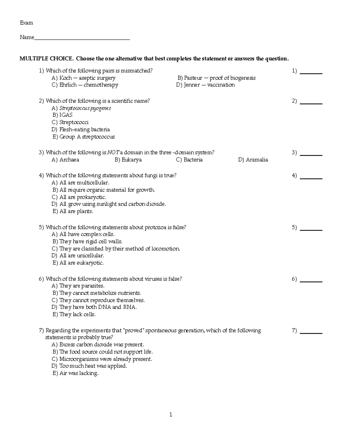 Micro Practice Exam: Multiple Choice Questions - Studocu