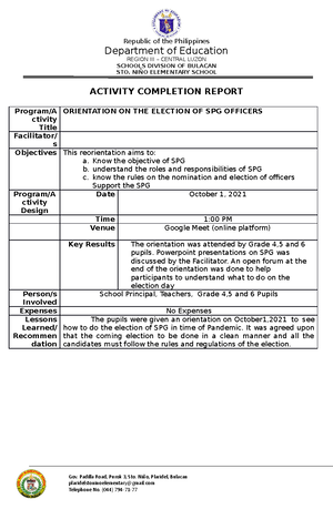 ACR- Mcpan-2022 - Accomplishment report for Mathematics Contextualized ...