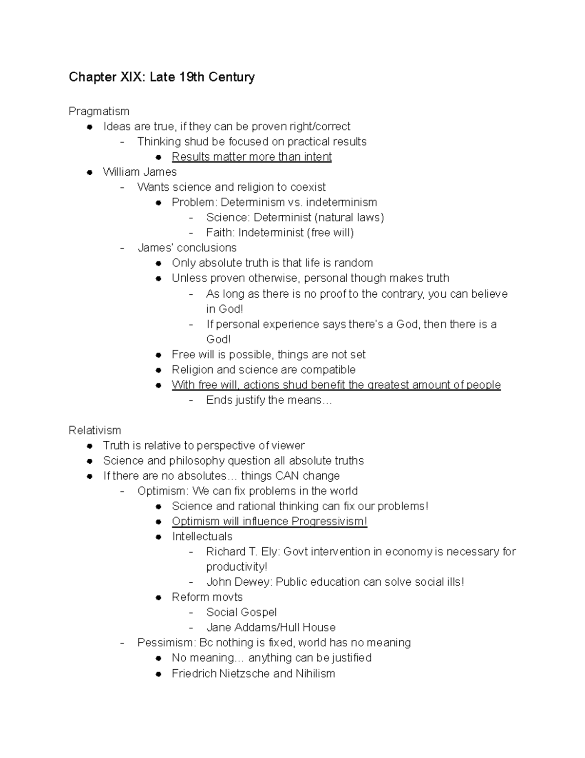 APUSH Unit 7: Overview of the Progressive Era and Populism Developments ...