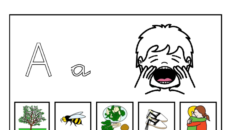 Abecedario ABC Fonológico: Pictogramas de Sergio Palao - Studocu