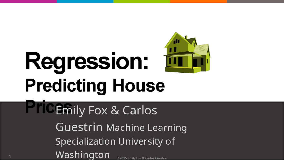 Machine Learning 1: Regression Analysis for House Price Prediction ...