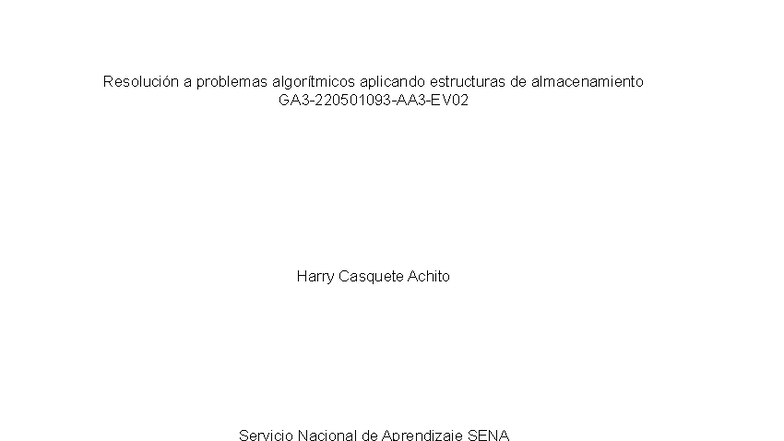 Resolución de Problemas Algorítmicos en Python - Ficha 3186682 - Studocu