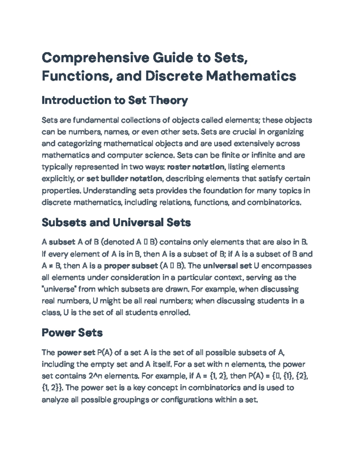 Comprehensive Guide to Logic, Proofs & Quantifiers in Discrete Math ...