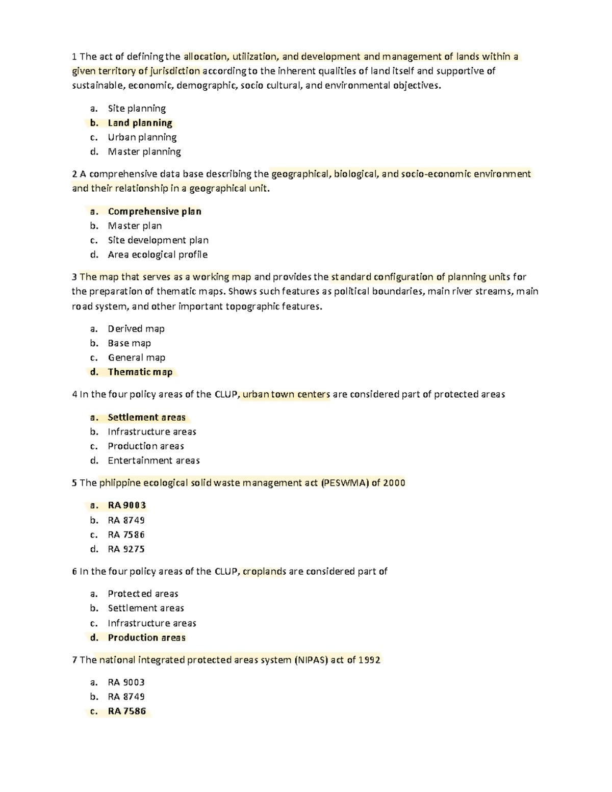 Planning EXIT OTS - Comprehensive Review for Exit Exam - Studocu