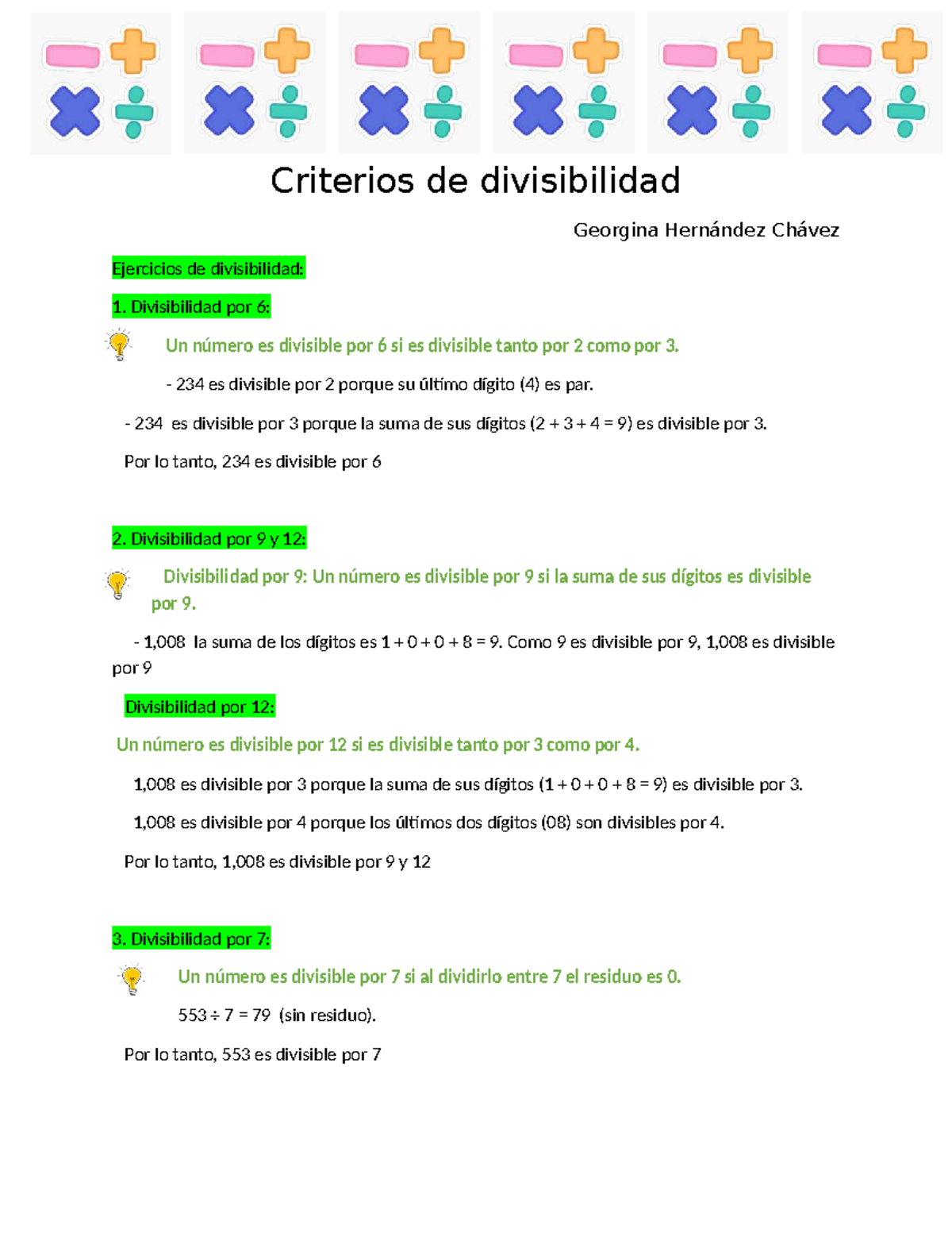 Ejercicios de Divisibilidad y Números Primos - Mate 101 - Studocu