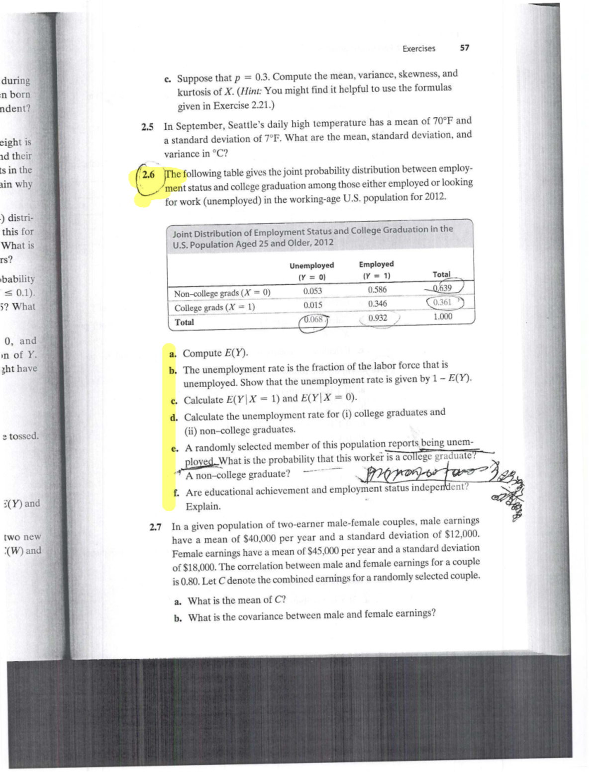 Statistical Analysis Exercises for AS1: Mean, Variance, and ...