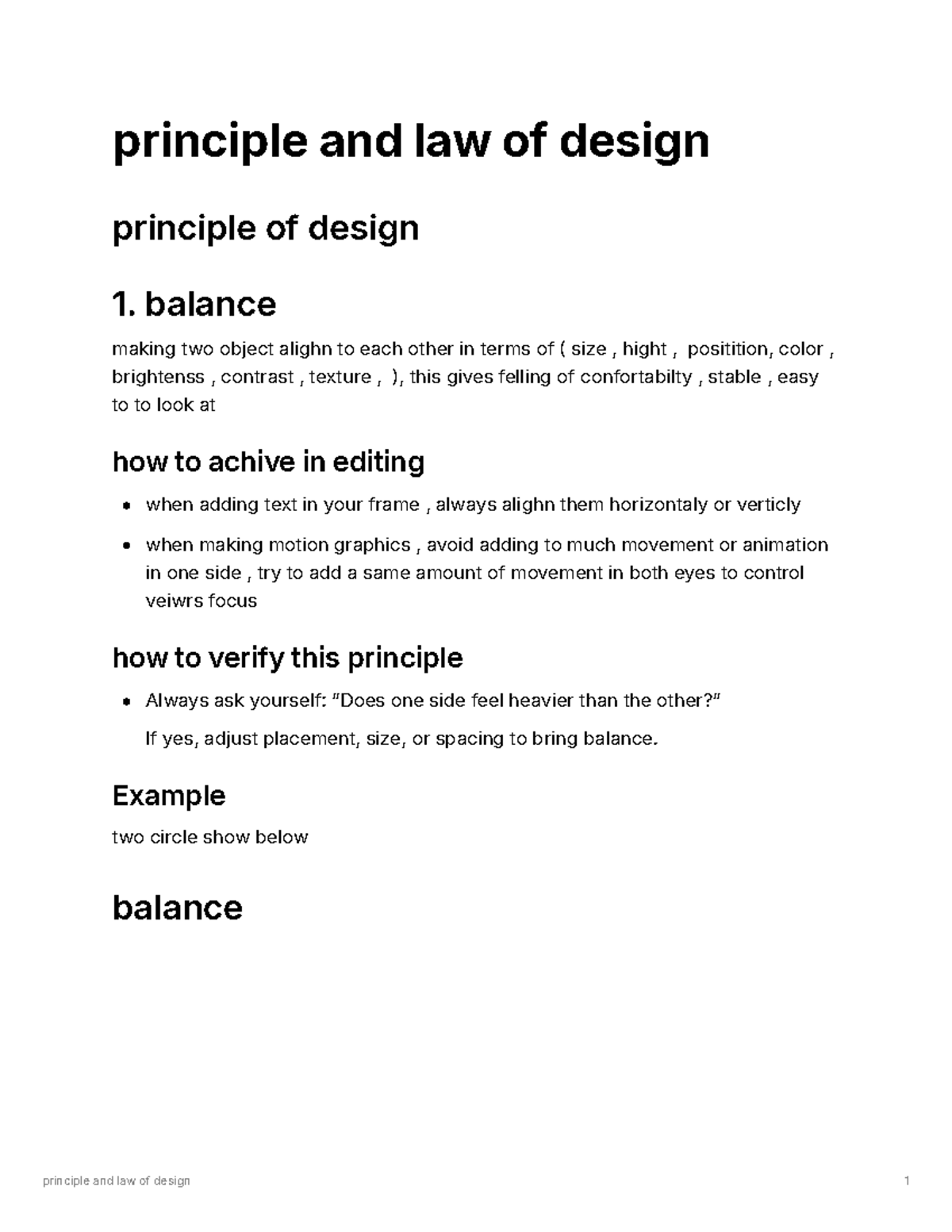 Design Principles 1: Understanding Balance, Contrast, and Hierarchy ...