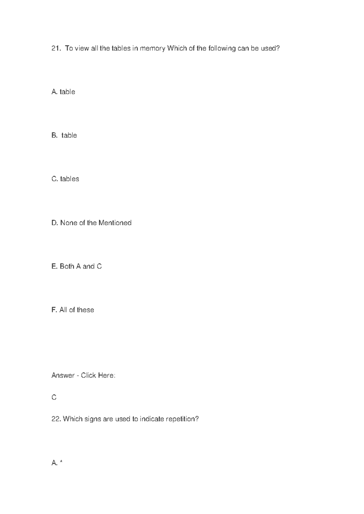 AI notes 3 - Artificial intelligence multiple-choice questions with ...