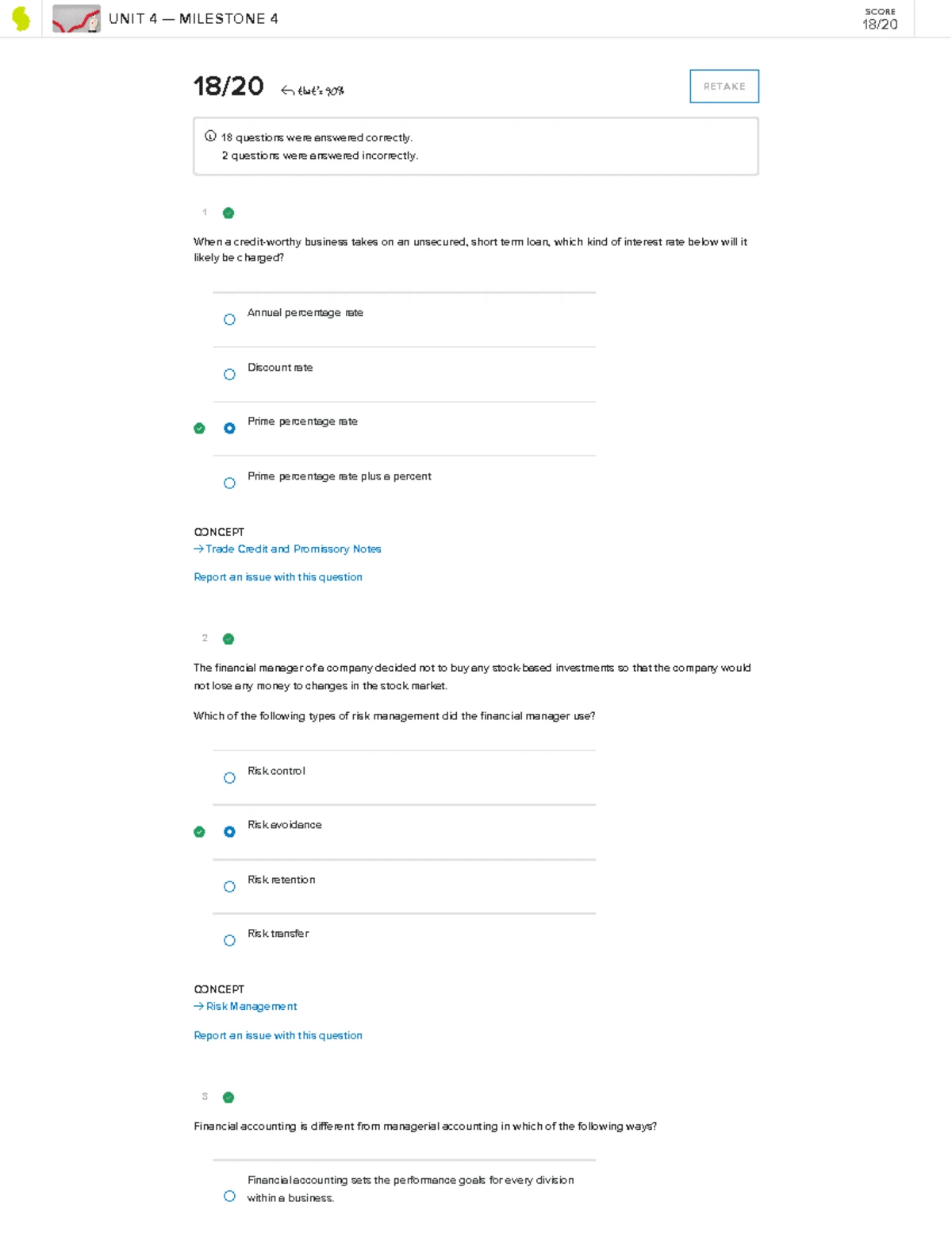 Introduction to business Final Milestone - Sophia Introduction to ...