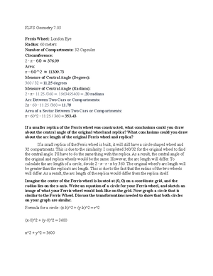 Unit 7 Honors Study Guide Answer KEY - UNIT 7 REVIEW UNIT 7 REVIEW UNIT ...