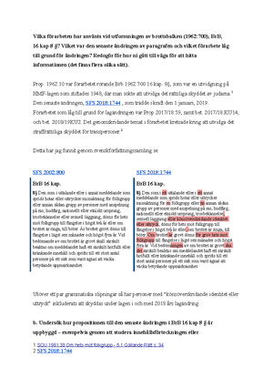 Hänvisa 2 - Hjälp till hur man hänvisar till lagar, paragrafer m.m ...