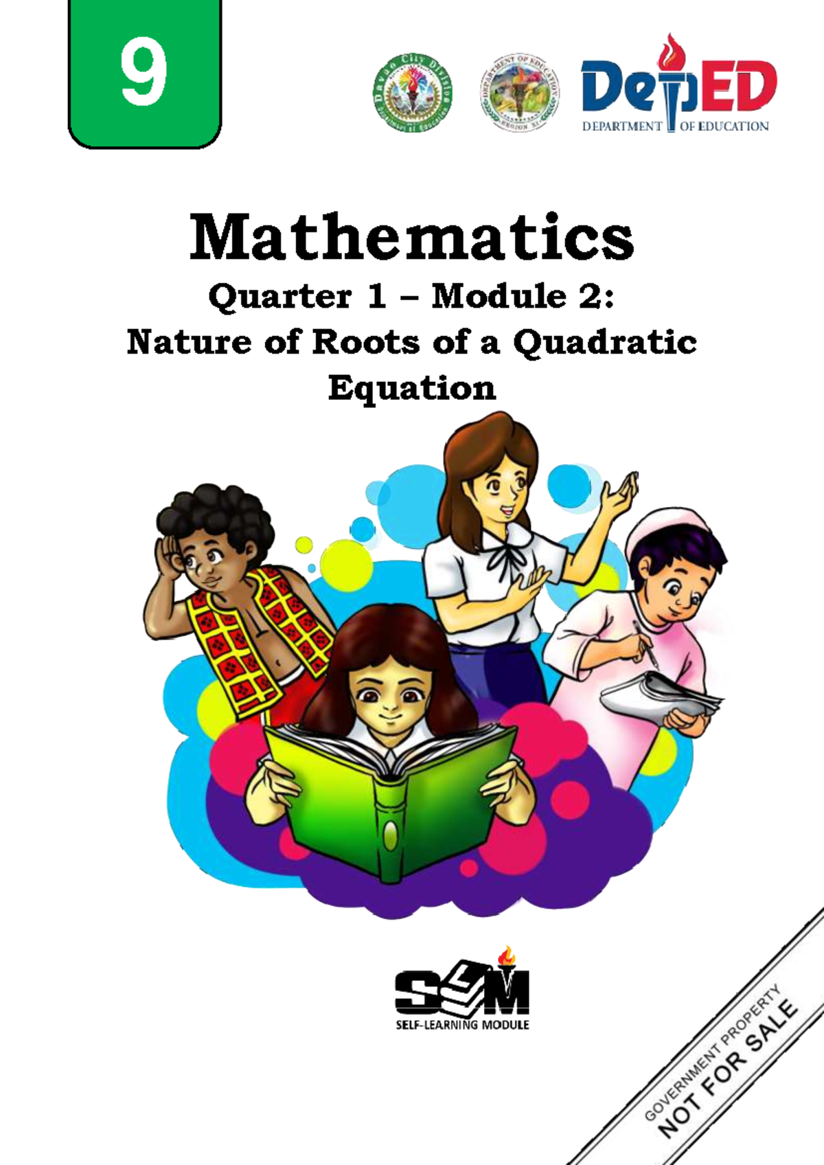 Q1 Math 9 Mod 2: Nature of Roots in Quadratic Equations - Studocu
