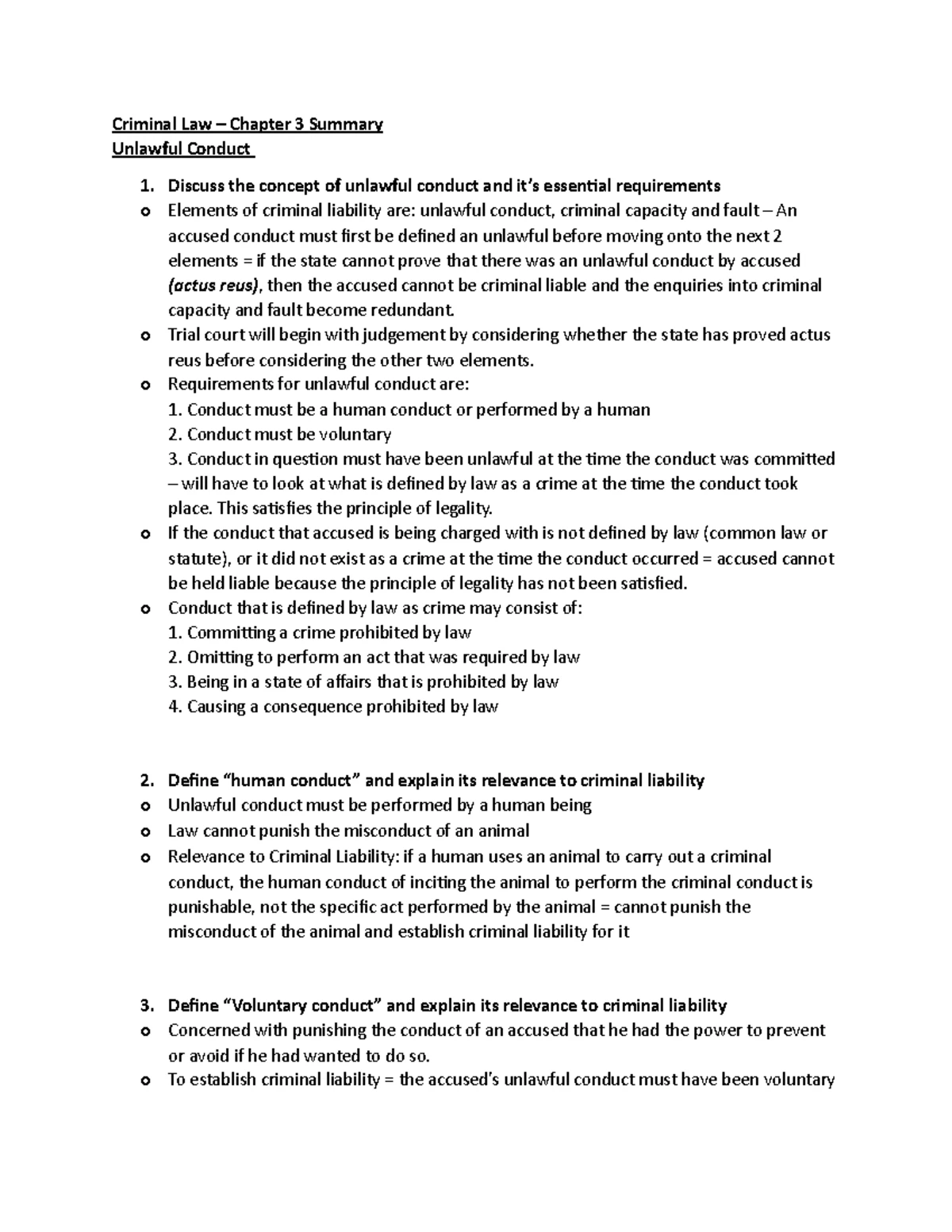 Criminal Law Procedures in South Africa: A Comprehensive Overview - Studocu